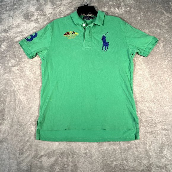 Polo Ralph Lauren | Shirts | Polo Ralph Lauren Rugby Polo Shirt Mens ...